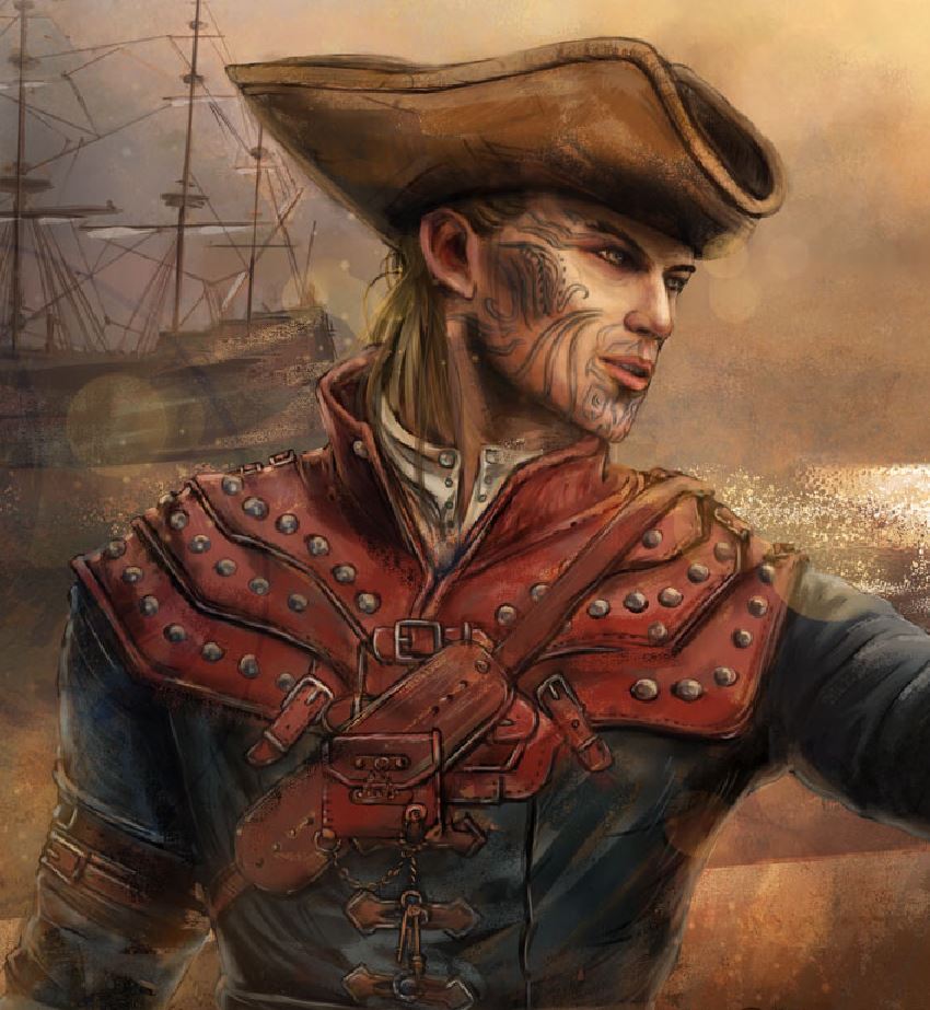 Vasco and Alex De Sardet – Tempest – GreedFall fanart – Greenedera art