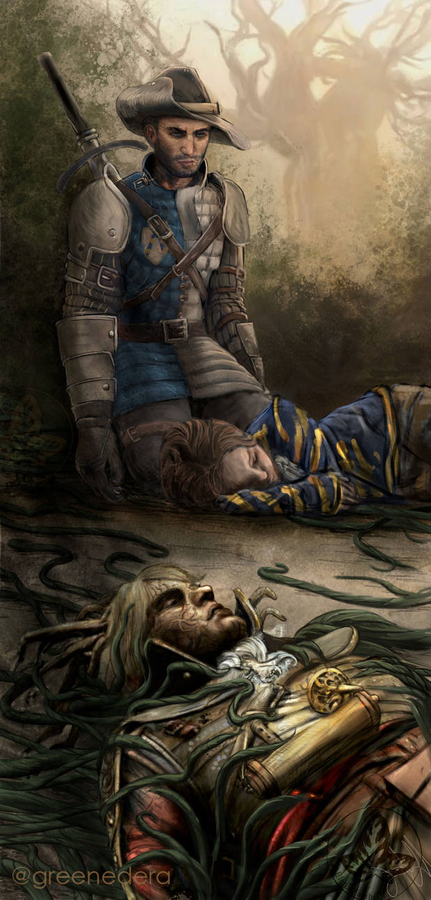 GreedFall sketches – Greenedera art