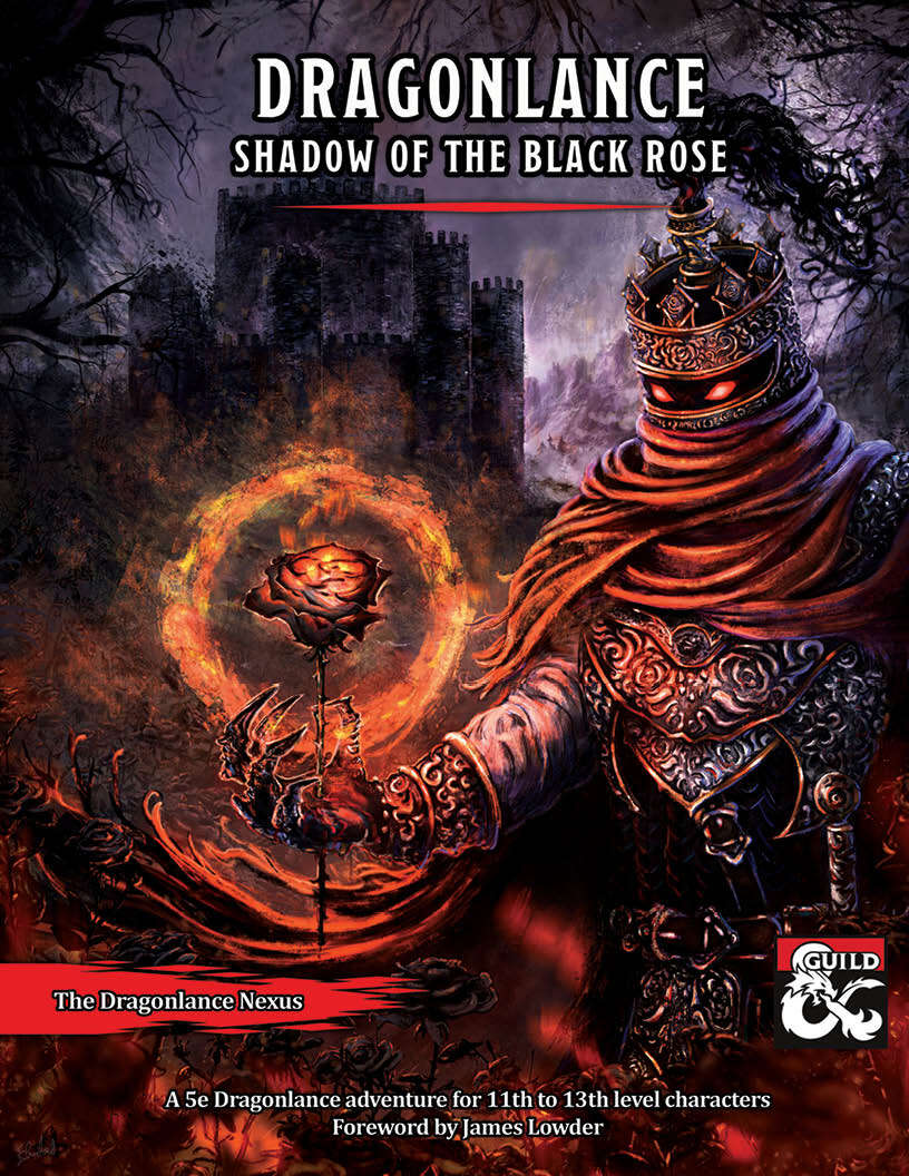 Lord Soth, shadow of the black rose – Dragonlance nexus – Greenedera art