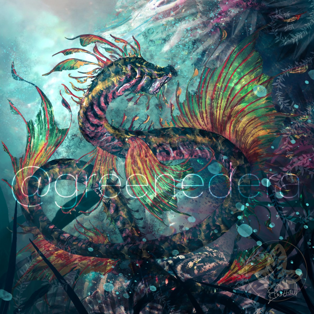 Skerry reef drake – Greenedera art