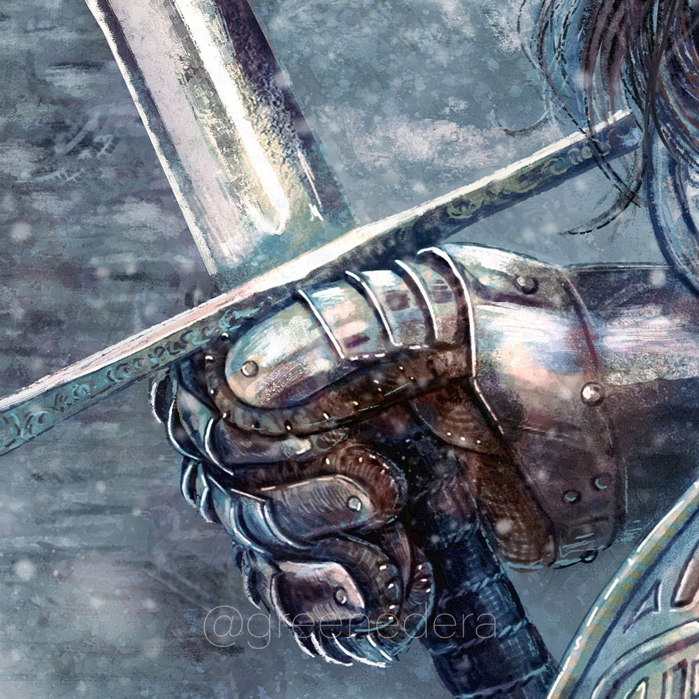 New artwork: Sturm Brightblade – Greenedera art