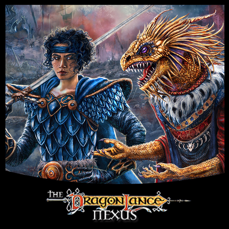 Kitiara Uth Matar – Champions of Krynn – Greenedera art