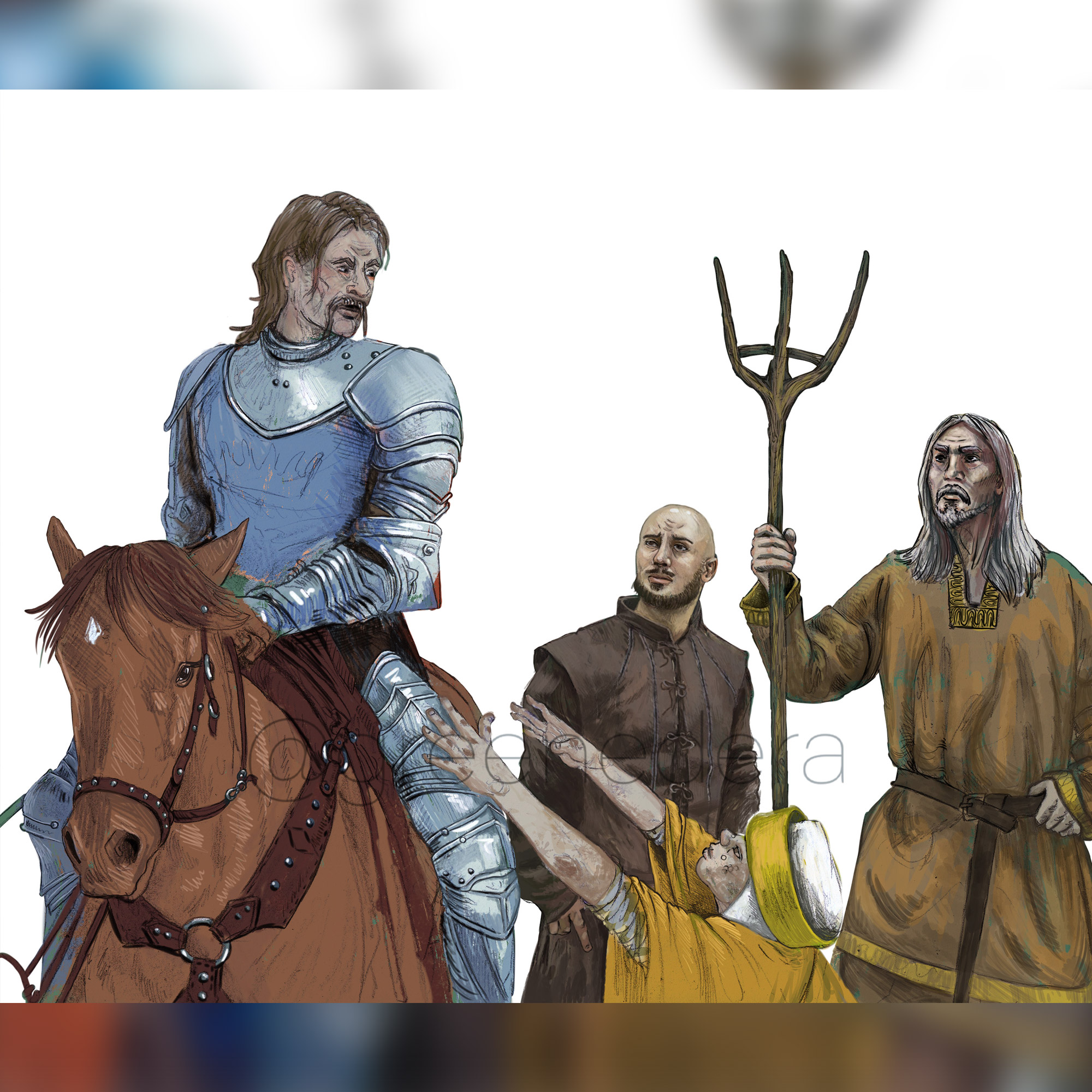 Knight Patrol – Greenedera art